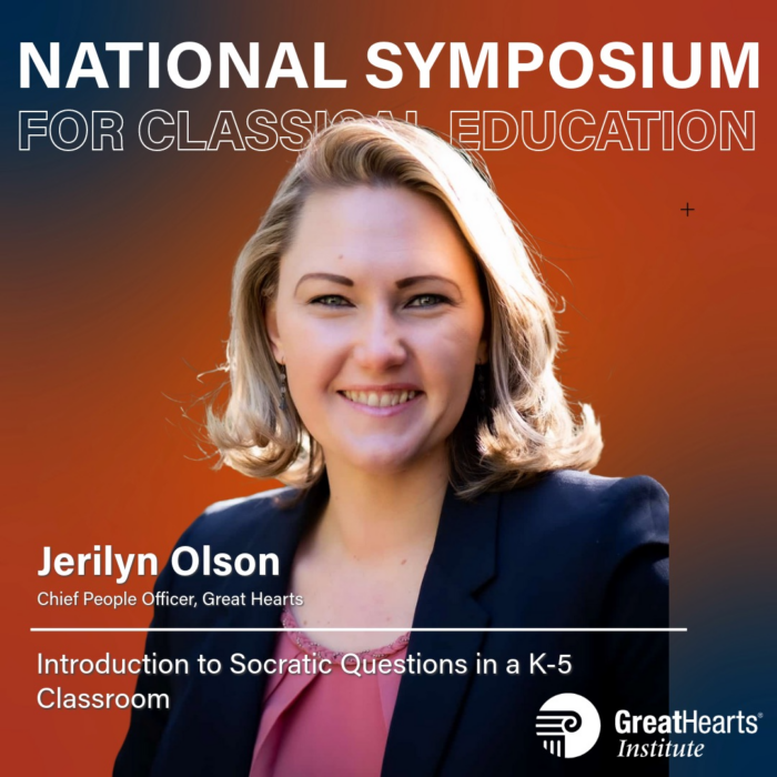 Jerilyn Olson Shows Socrates is for Kindergarteners Too | Great Hearts ...