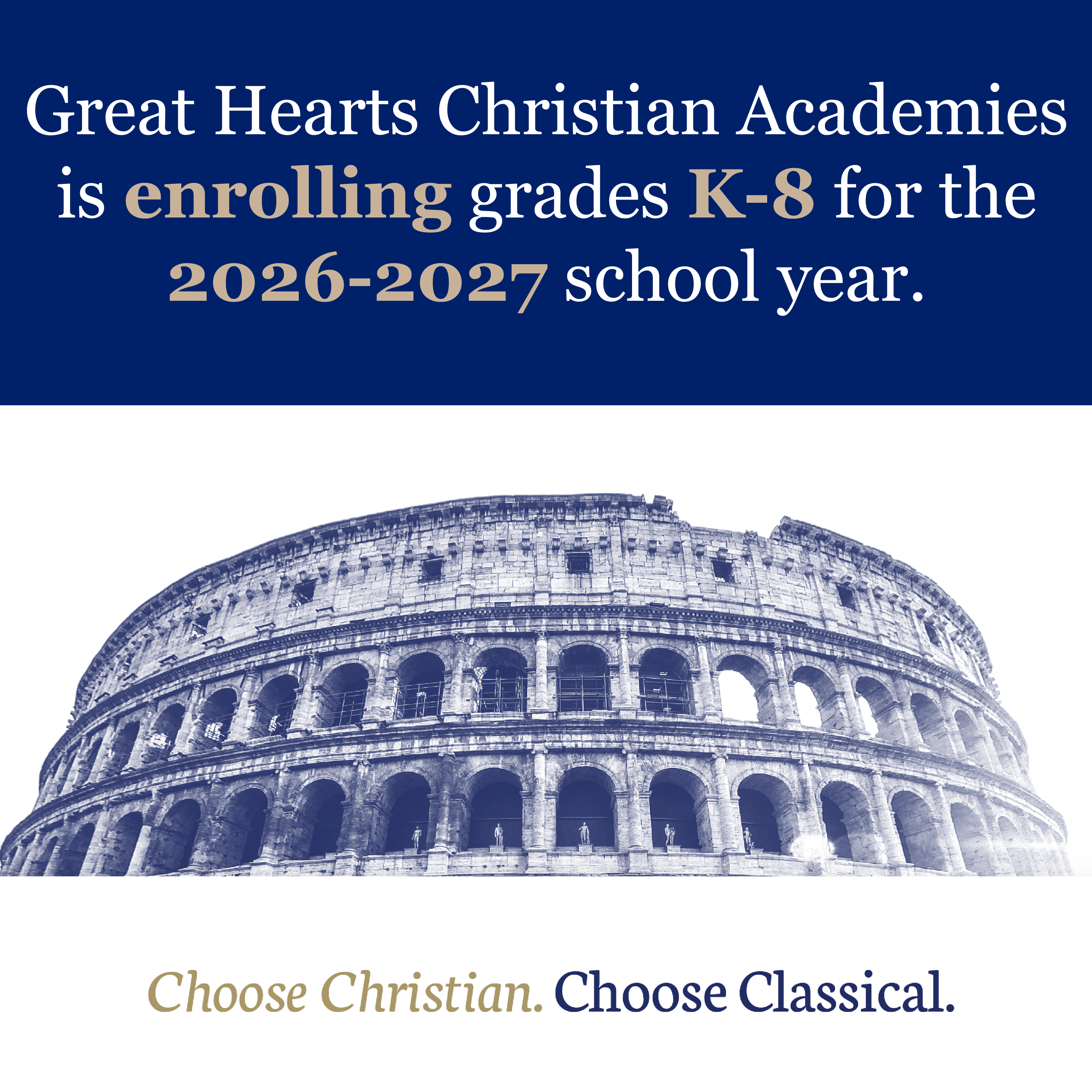 GHCA Enrolling Now : Great Hearts America