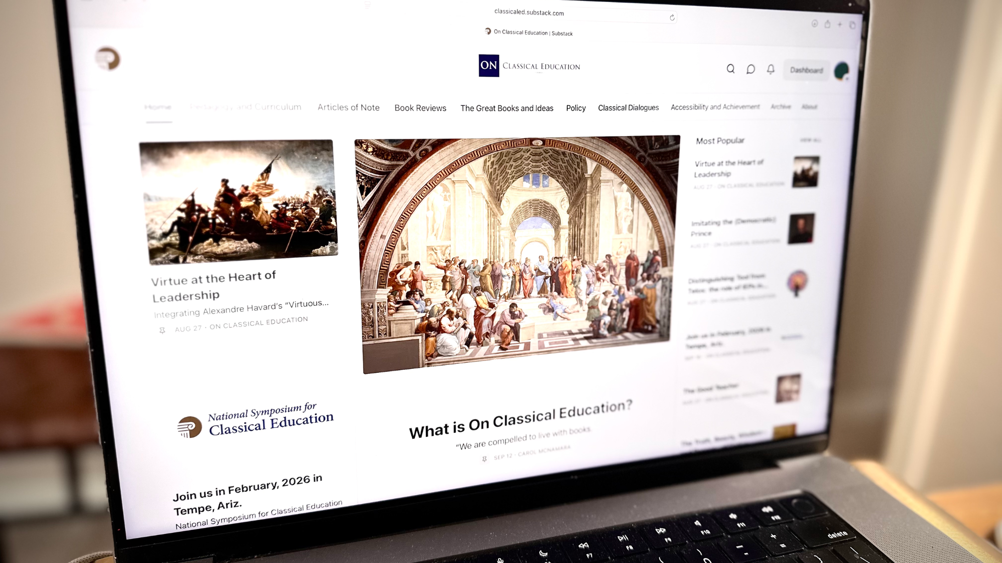 Great Hearts Institute Launches "On Classical Education" on Substack | Great Hearts America ...